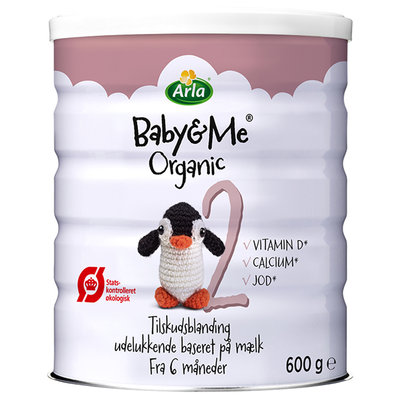 海聚购- 丹麦 阿拉（ARLA）有机婴幼儿配方奶粉 2段 600G（新包装） -代发与直销